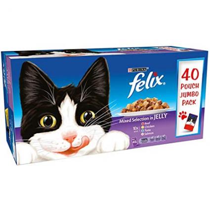 Felix - Adult - Jumbo Multipack (40 pouches) | Animal Kingdom Jersey